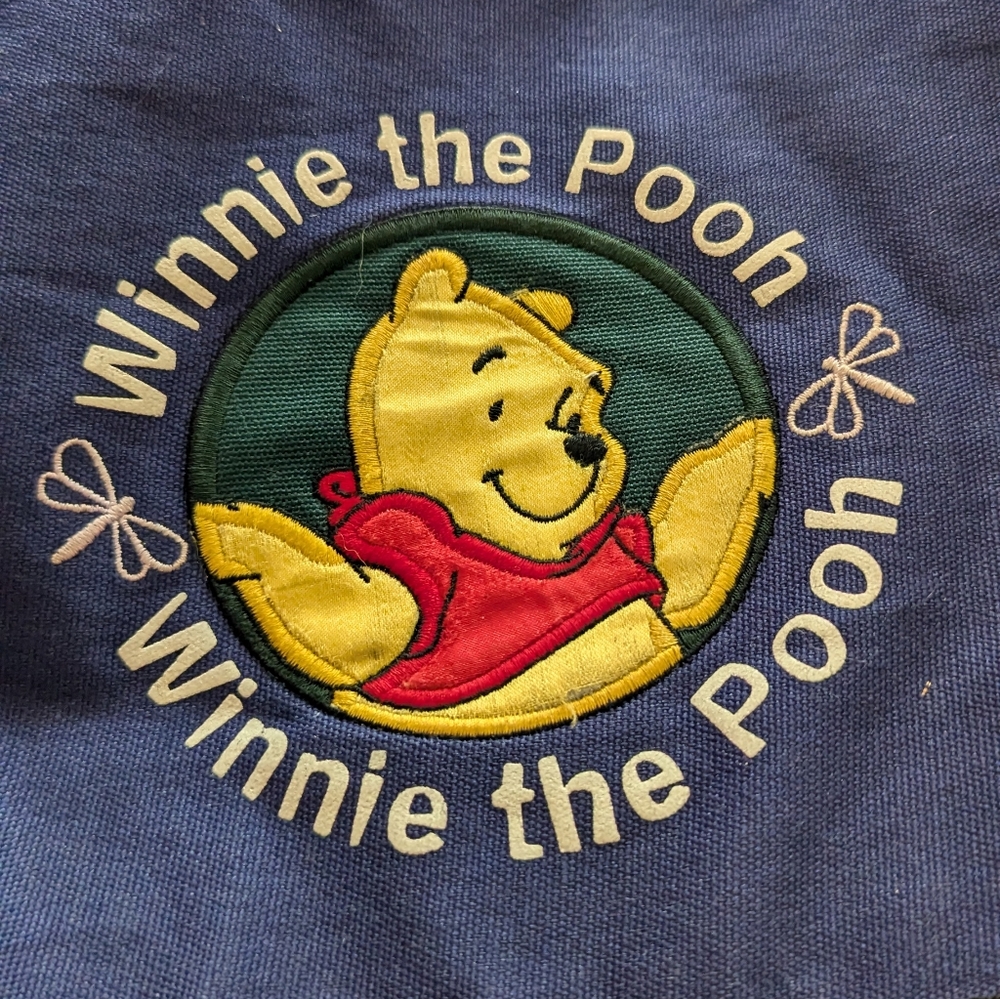 Vintage Winnie The Pooh Disney Messenger Bag - Gem